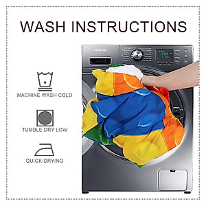 BlessLiving Colorful Toy Bedding Building Blocks Comforter Cover Kids Bedding Twin Set for Boys Yellow Orange Green Duvet Cover 3 Pieces Fun Brick Bedspread Set (Twin)