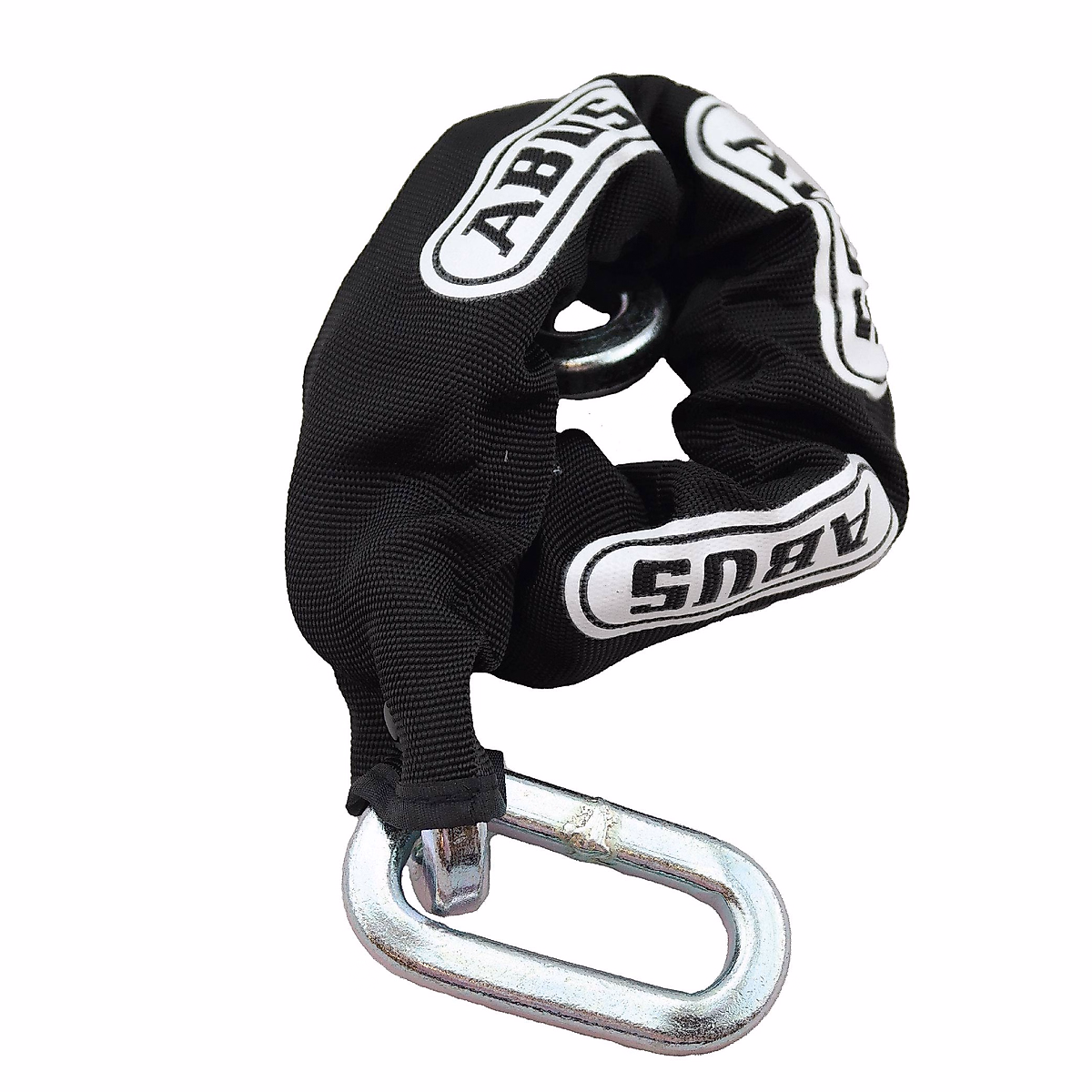 ABUS Hardened Steel 10KS 10 Foot x 3/8" Thick Square Security Chain for Bikes, Containers, Trailers, ATV's, Motorcycles and Personal/Industrial Property