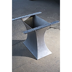 Concave Metal Table Base (add your own top)