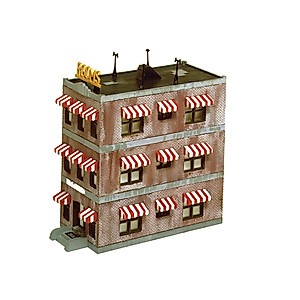Life-Like Trains HO Scale Building Kits - Belvedere Downtown Hotel