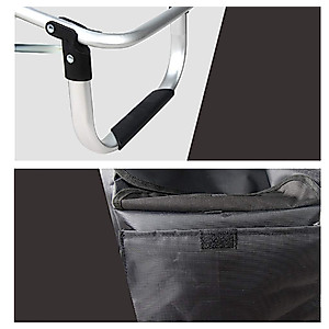 Hand Trucks Folding Shopping Trolley Light Portable with 2 Round Shopping Cart Luggage Bag Groceries Trolleys ( Size : A )