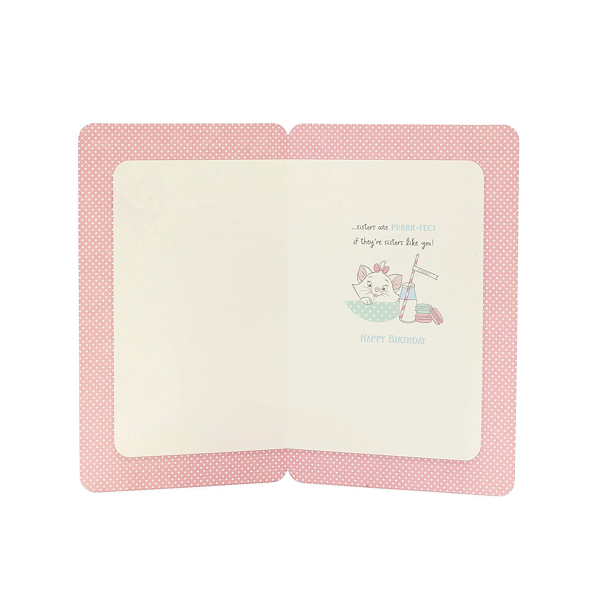 UK Greetings Sister Birthday Card - Birthday Card for Her - Disney Birthday Card - Aristiocats Birthday Card, Multi, 149mm x 229mm