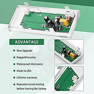 Ryze Auto W10515058 replacement Whirlpool Fridge Light WPW10515058