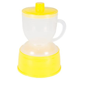 Half Boiled Egg Maker , Half Boil Egg Cooker , Original Malaysian Half Boiled Egg Maker , Half Soft Boiled Egg Maker Boiler Cooker, YELLOW