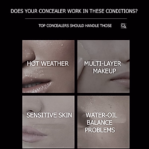 BIOAQUA Silky Concealer keeping Beauty Cream Smooth Delicate Light Breathable Refreshing Moisturizing Pre-Makeup Primer 2 Colors 15g (Natural Color (798))