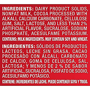 Nestle Hot Cocoa Mix, Fat Free, 8-count Envelopes (Pack of 6)