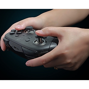 AQIDAP Controller Metal Thumbsticks Replacement for Nintendo Switch Pro Controller 8 in 1 Swap Magnetic Analog Thumb Sticks Set Joystick Parts Repair Accessories Kit