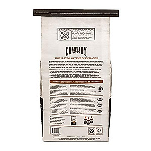 Duraflame Cowboy 26014 Cowboy Brand Natural Hardwood Briquettes, 14lb