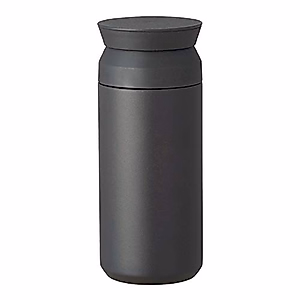 KINTO 20936 Travel Tumbler, 11.8 fl oz (350 ml), Black, Double Wall Vacuum Construction, Heat and Cold Retention