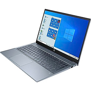 HP 2023 Pavilion 15.6” FHD IPS Touchscreen Laptop 10-Core Intel Core i7-1255U Iris Xe Graphics 16GB DDR4 512GB NVMe SSD USB-C w/DP WiFi AX BT Webcam HDMI2.1 Backlit KB Windows 11 Pro w/RE USB