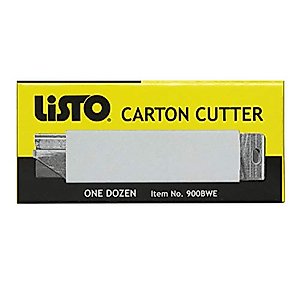 Listo Carton Cutter, Box of 12
