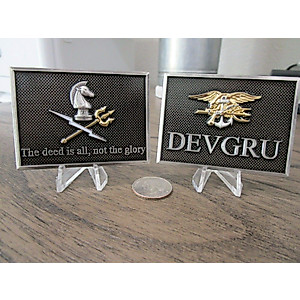 Navy Seal Team Six Black Squadron Seals DEVGRU Challenge Coin
