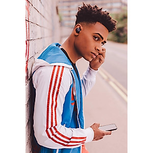 Audio-Technica ATH-SPORT7TWBK SonicSport Wireless In-Ear Headphones, Black