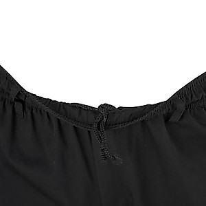 Mercer Culinary M60050BKL Millennia Men's Cook Pants, Large, Black