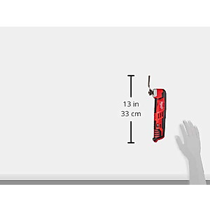Milwaukee 2426-20 M12 12 Volt Redlithium Ion 20,000 OPM Variable Speed Cordless Multi Tool with Multi-Use Blade, Sanding Pad, and Multi-Grit Sanding Papers (Battery Not Included, Power Tool Only)