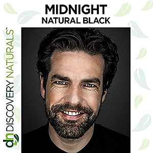 Black Henna Hair Color For All Kit | 100% All Natural Indigo Powder Hair Dye & Beard Dye (Midnight Natural Black) Organic, Herbal & Vegan Chemical & Cruelty Free Permanent Gray Coverage & Tinting