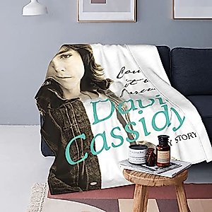 David Cassidy Blanket Flannel Fleece Throw Blankets All Seasons Bed Couch Office Indoor Outdoors