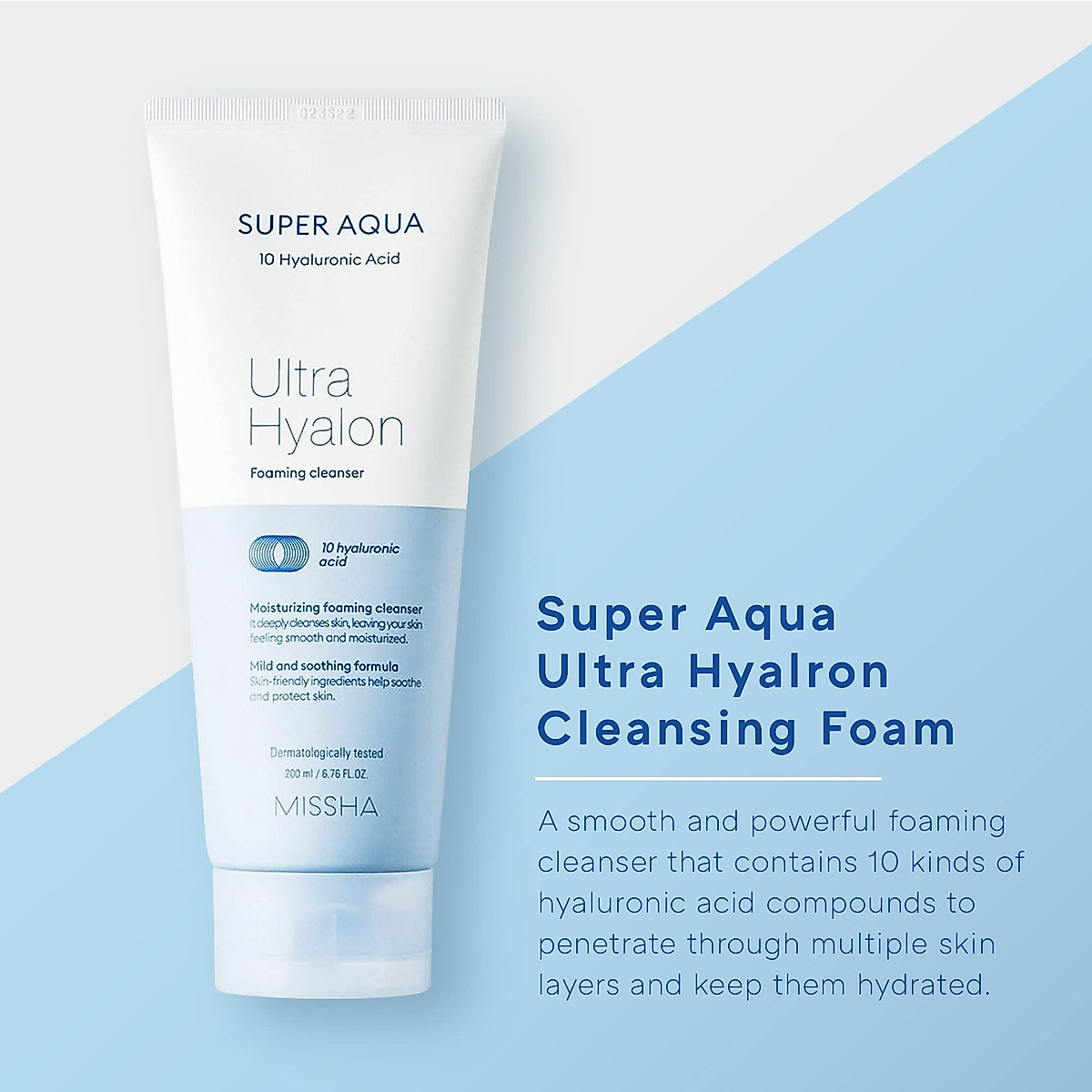 MISSHA Super Aqua Ultra Hyalron Cleansing Foam