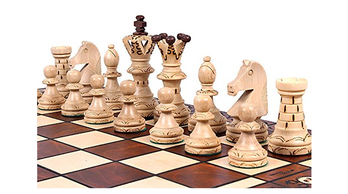 The Jarilo Unique Wooden Chess Set | Hand-Carved & Elegant Design