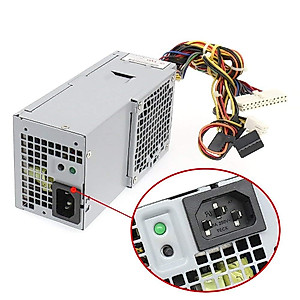D250AD-00 H250ad-00 250W Power Supply for Dell Optiplex 390 3010 990 790 DT 530s 537s 540s 545s 546s 560s 570s 580s Vostro 200s 220s 230s 400s Studio 540s Slim Desktop DT Systems L250NS-00