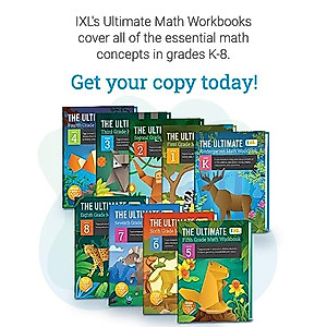 IXL The Ultimate 3rd Grade Math Workbook, Math Workbook Covering Addition, Subtraction, Multiplication, Division, Geometry & More 3rd Grade Math, Math Workbook Grade 3 (IXL Ultimate Workbooks)