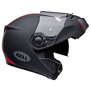 BELL SRT Modular Helmet (Hartluck Jamo Matte/Gloss Black/Red - X-Large)
