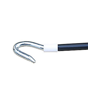 ALEKO AWCRANKGY Hook Style Hand Crank for Retractable Half Cassette Awning (Dark Grey)