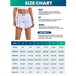 Ewedoos Flowy Shorts for Women 2 in 1 Gym Workout Shorts Women Breezy Soft Butterfly Yoga Athletic Running Shorts for Women Black