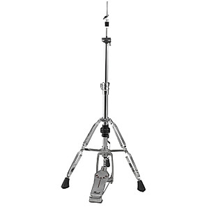 Pearl H930 Double-Braced Hi-Hat Stand with Longboard Swiveling Footplate, Adjustable Precision Spring Dial, and Heavy Double-Braced Tripod Base. Accepts Double Bass Drum Pedals.