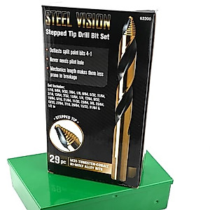 SVT 29 Piece Stepped Tip Drill Bit Set