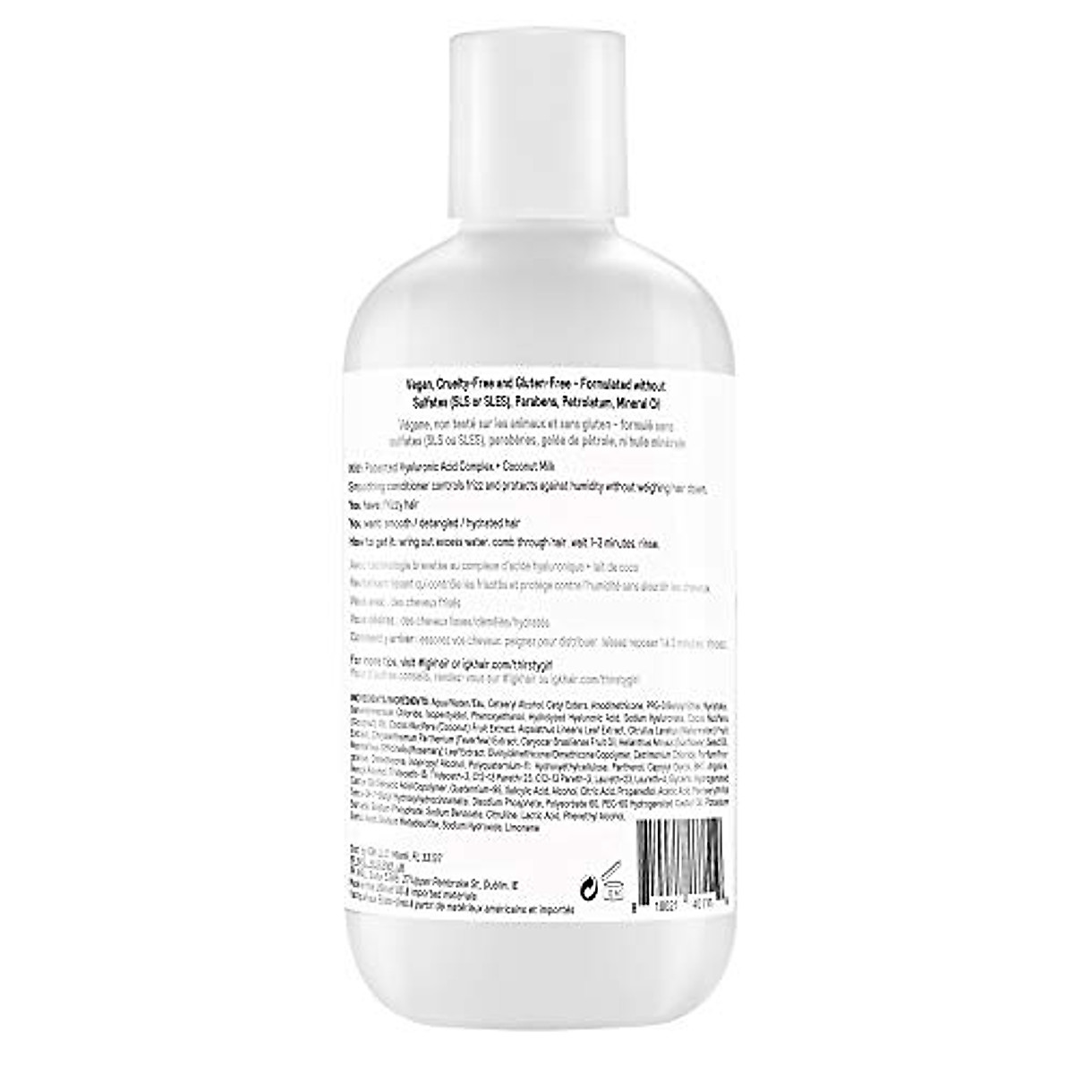 IGK Thirsty Girl Coconut Milk Anti-Frizz Shampoo 236 ml / 8 oz