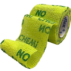 (12 Pack) Petflex No Chew Pet Bandages, 2 Inch X 5 Yards Per Pack