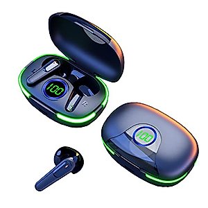 PRO70 Wireless Earbuds Bluetooth Headphones with Wireless Charging Case IPX4 Waterproof Stereo Earphones in-Ear for SPOR