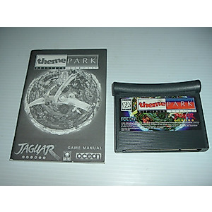 Theme Park Atari Jaguar 64-Bit Cartridge