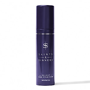 Saints & Sinners Award Winning Velvet Divine Hair Styling Potion, Thermal Protectant, Shine & Defrizzes Hair, Moisturizing Anti-Frizz Hair Cream, Helps Dry Hair, 3.4 oz