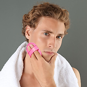 32 Pieces Hair Removal Pads Smooth Away Facial Hair Remover 2 Sizes Hair Removal Pads and 30 Pieces Exfoliation Fine Sandpaper for Women Girls Crystal Body Lip Facial Hair Depilatories