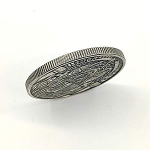 Valar Morghulis Antique Silver Coin Collection HOBO Skull Art Scythe Grim Reaper Punk Eagle Coin