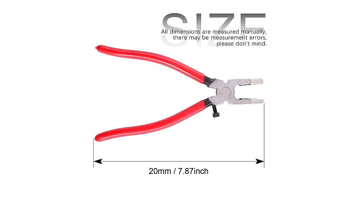 Swpeet Heavy Duty Pliers for Glass & Key Fob Hardware - Precision Tool