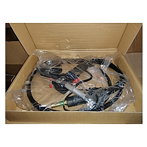 PreAsion Aluminum Spool Gun Fit Spoolmate 100 Series Miller Millermatic 180/300371 Millermatic 140 180 211 with 10pcs Contact Tips Welding Torch Welding Machine with 9.8ft Cable DC24V