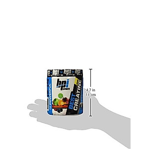 BPI Sports Best Creatine – Creatine Monohydrate, Himalayan Salt – Strength, Pump, Endurance, Muscle Growth, Muscle Definition – No Bloat – Fruit Punch – 50 servings – 10.58 oz.