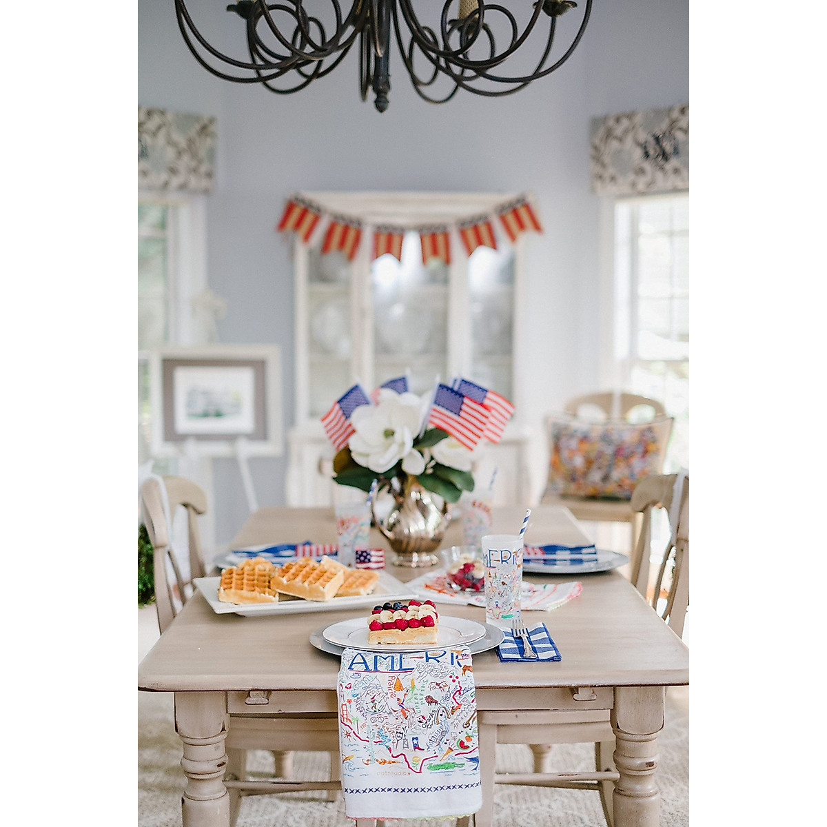 Catstudio America Dish & Hand Towel | Great for Kitchen, Bar, & Bathroom