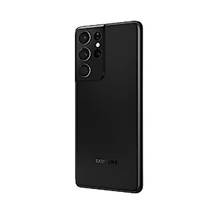 SAMSUNG Galaxy S21 Ultra 5G Factory Unlocked Android Cell Phone 256GB US Version Smartphone Pro-Grade Camera 8K Video 108MP High Res, Phantom Black