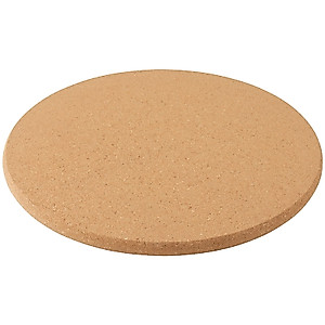 MAHIONG 12 Pack Cork Trivet Round, Thick Cork Coaster Set Kitchen Heat Hot Pads Holder Heat Resistant Corkboard Placemat for Hot Pots, Pans, Kettles, Dishes, 7.5 x 0.4 Inch