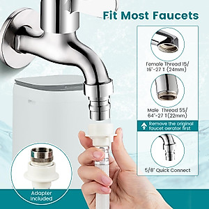 COSTWAY 7.7 Lbs Portable Washing Machine, 0.78 Cu.ft Full Automatic Laundry Machine with 10 Preset Programs, 3 Water Levels, Compact Washer and Spinner Combo for RVs Dorms Apartments, White