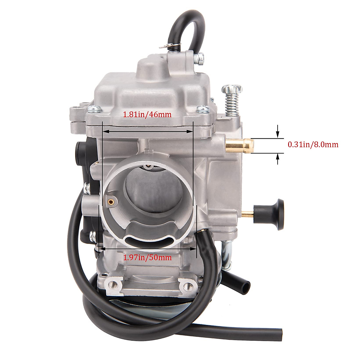 YFM250 Carburetor Replace # 4XE-14140-13-00 Fits for 1999 2000 2001 2002 2003 2004 Yamaha Bear Tracker 250 Yfm250X Yfm250Xh Yfm250XM & More ATV Carb