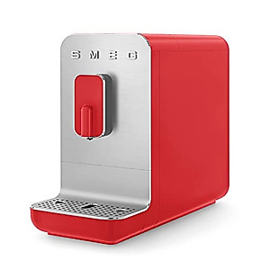 Smeg BCC01RDMUS Fully Automatic Coffee Machine, Red