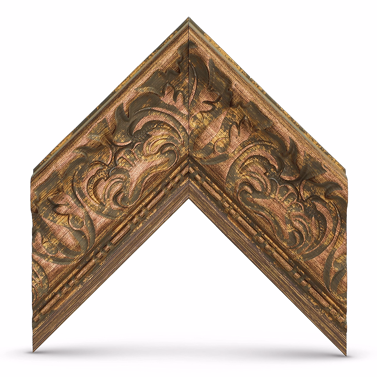 Frame My TV Deco TV Frames -Tuscan Copper Compatible ONLY with Samsung (Fits 2021-2025 Frame TV, 50")