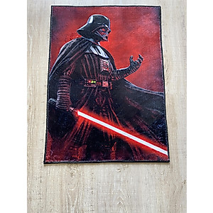 Starwars Rug, Starwars Patterned Rug, Boy Room Rug, Kids Room Rug, Gift for Him, Area Rug, Non Slip Rug, Popular Rug, Fan Rug, Custom Gift, Cool Rug rughouse34_1611.3