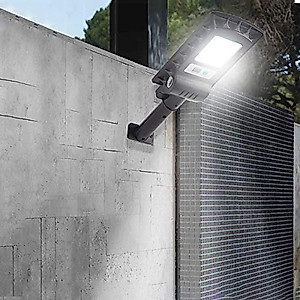 Solar Lights Outdoor, 60W LEDs Solar Powered Motion Sensor Light, Security Waterproof Solar Flood Light for Yard, Fence, Garden, Patio, Front Door, Shed, Deck, Path. 2 Pack