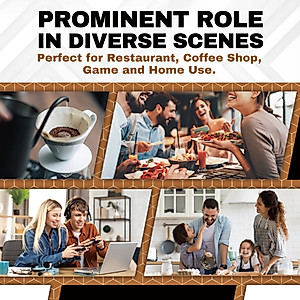 US Maple Top Work Table - 30 x 24 x 35 Inch Commercial Butcher Block Wooden Workbench with Open Base Stabilizing Leg Cross Braces - Fits Restaurant, Warehouse, Home, Kitchen, Garage by DuraSteel